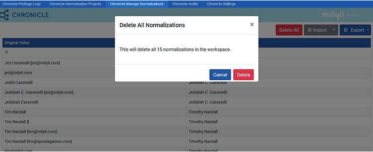 What's New in Chronicle 2.2 · Milyli Support